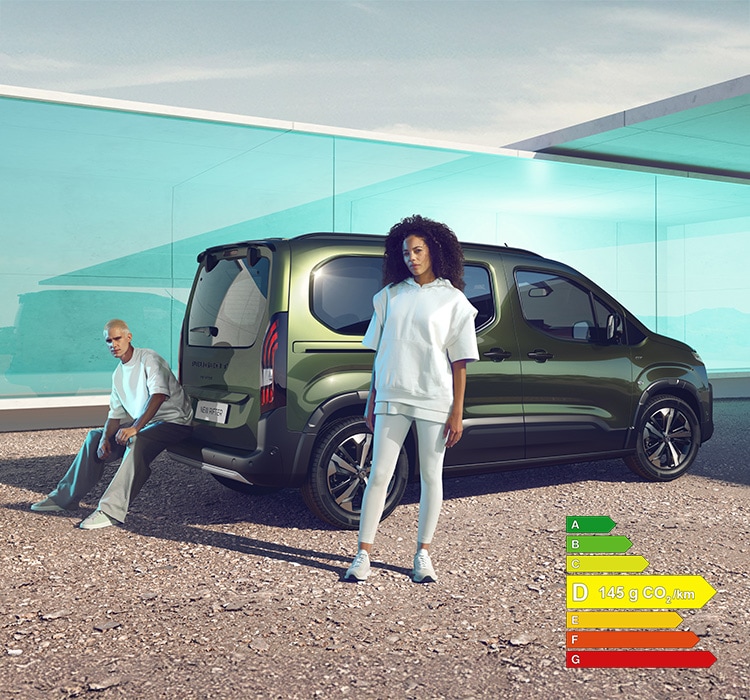 PEUGEOT E-RIFTER | 100 % elektrinis daugiafunkcis automobilis laisvalaikiui